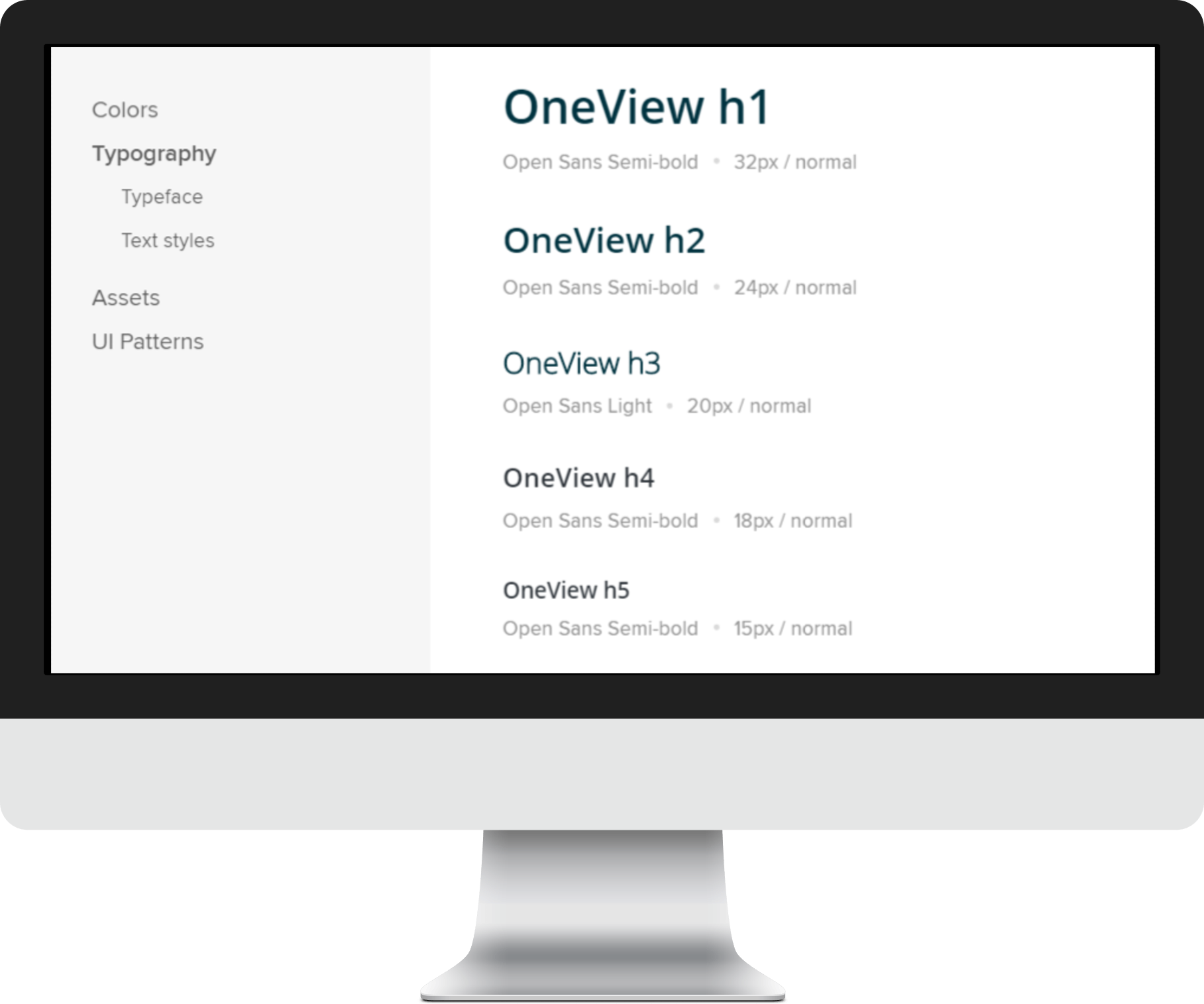 UX design process for enterprise software - Redesigning OneView